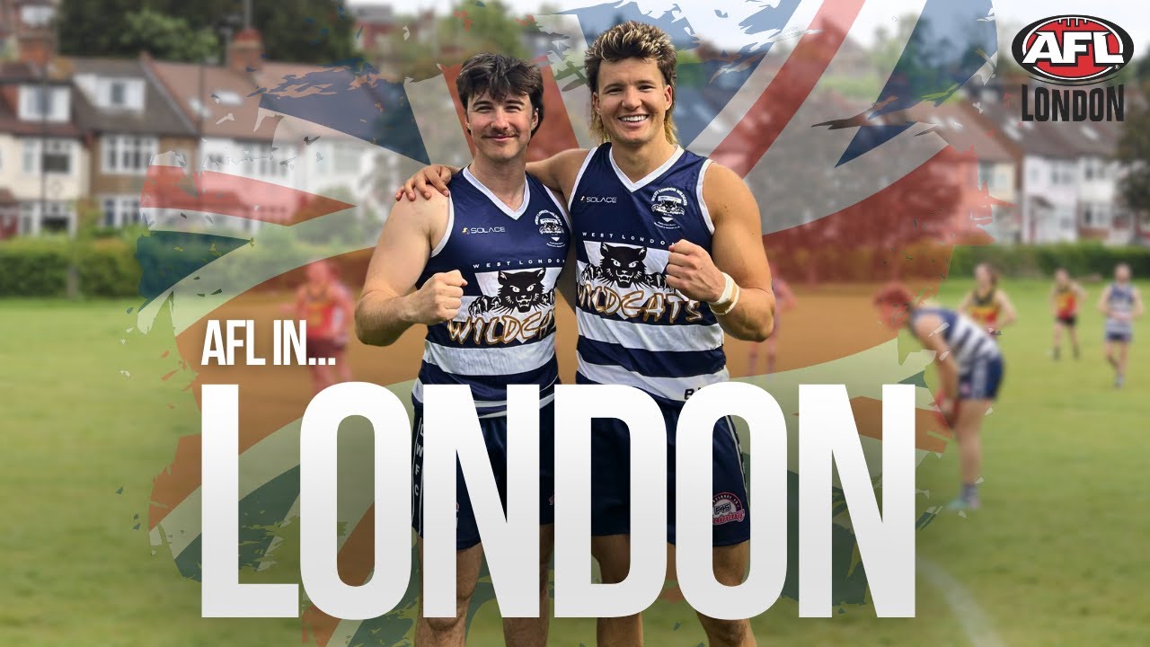 I PLAYED AFL IN LONDON! BETTER THAN MOST LEAGUES IN AUS? - YouTube