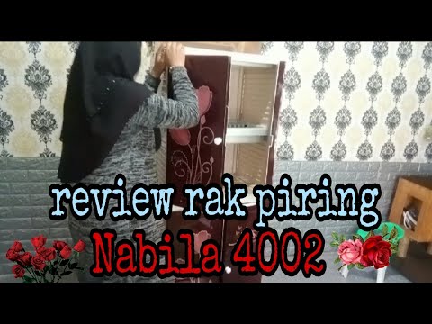 Cara mudah merakit rak piring susun plastik Nabila  tipe 4002