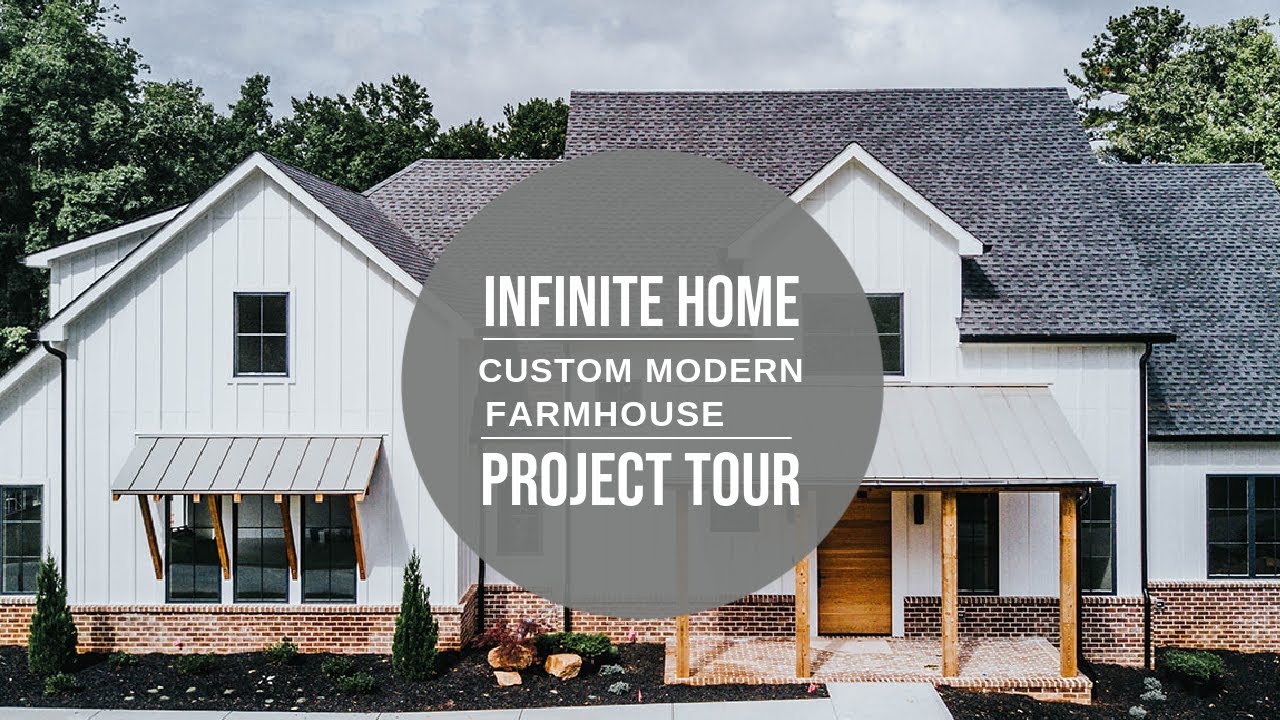 Custom Modern Farmhouse - Project Tour - YouTube