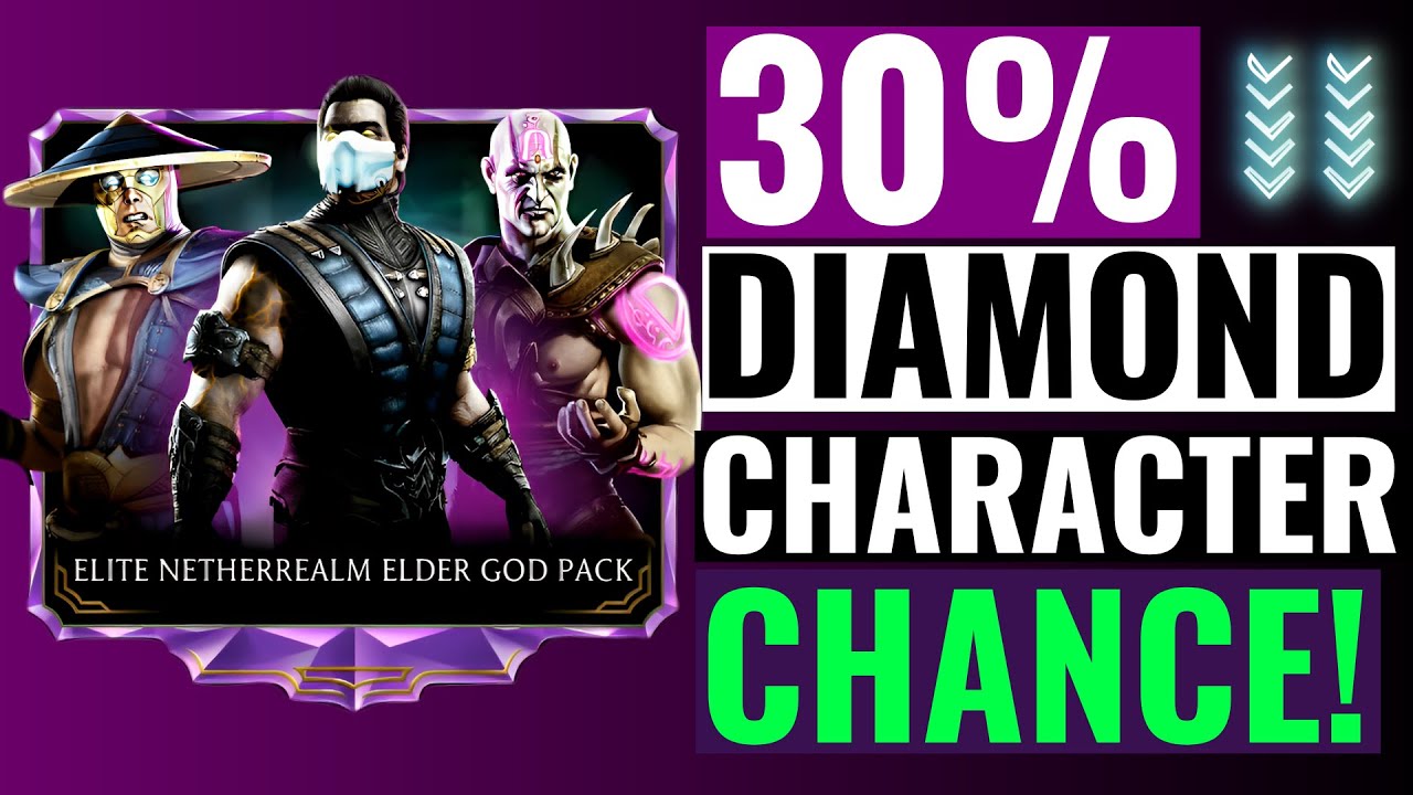 MK Mobile. Elite Netherrealm Elder God Pack Opening. HUGE 30% Diamond ...
