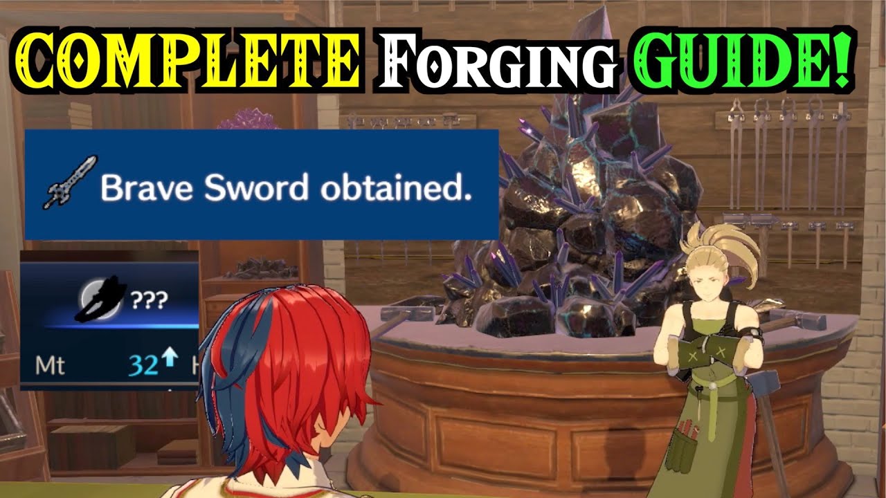 Fire Emblem Engage FULL Weapon Forging Guide! - YouTube