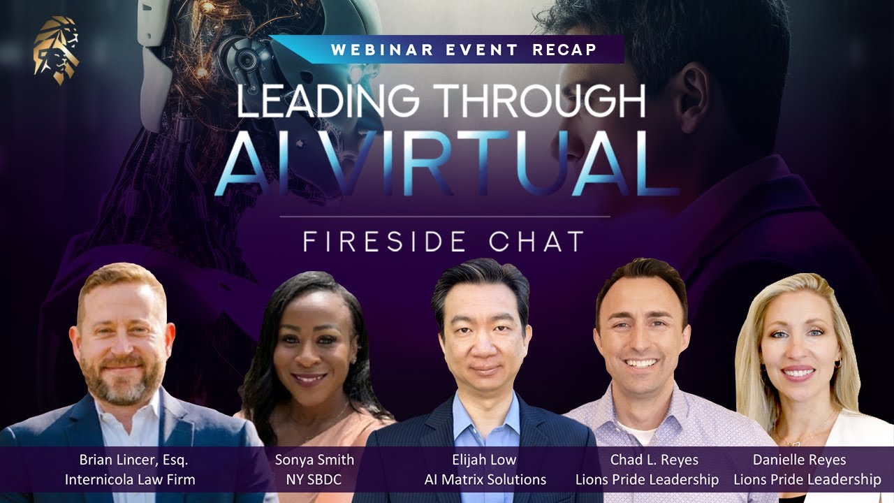 Leading Through AI Virtual Fireside Chat - YouTube