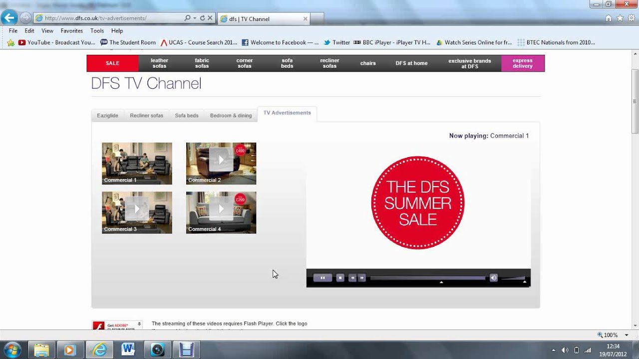 DFS Advert 2012 - YouTube