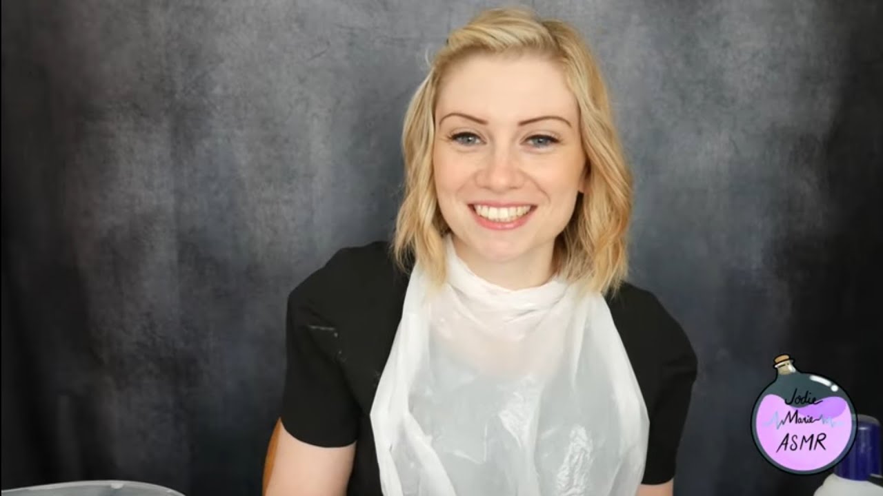 ASMR - Pedicure| Lotion Sounds and Filing, Crinkly Apron| Latex Gloves ...