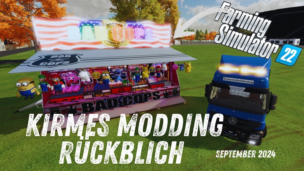 LS22 Kirmes Modding Rückblick auf Oktober / Neue Mods + Beef in der LS ...