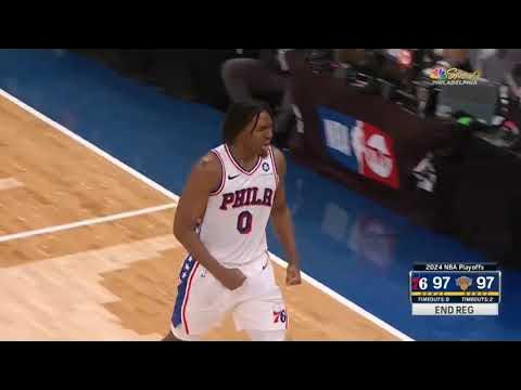 Philadelphia 76ers Radio Call as TYRESE MAXEY Keeps the Sixers Playoffs Chances ALIVE v. Knicks ...