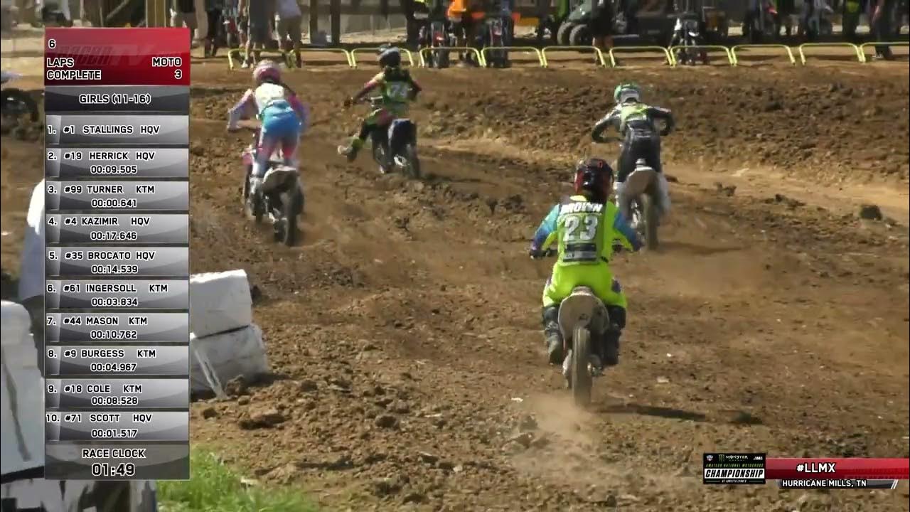 2022 Loretta Lynn's Remastered - Girls (11-16) Moto 3 - YouTube