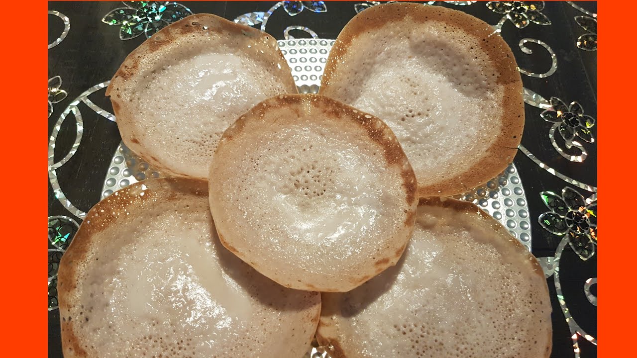 How to make Sri Lanka appam shots 😋👍👌 - YouTube