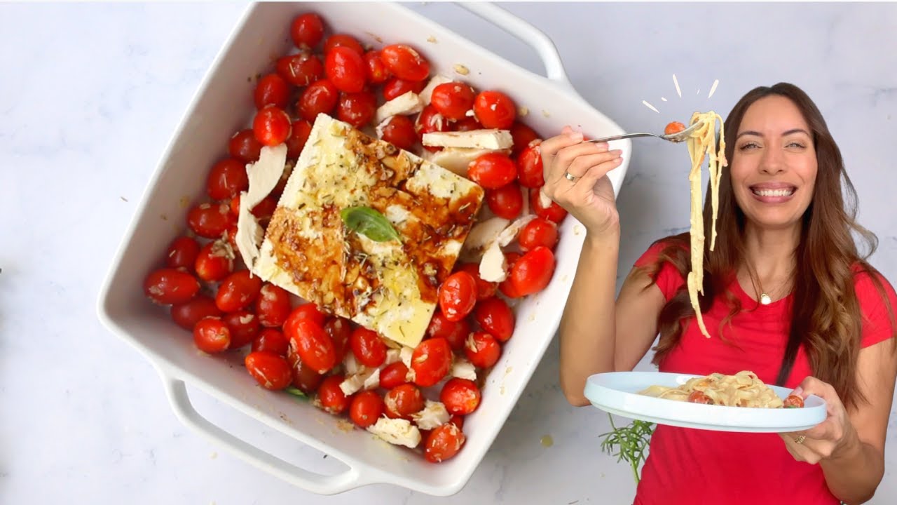 Hice la pasta viral con queso feta [ la pasta de Tik Tok ] receta #179 ...