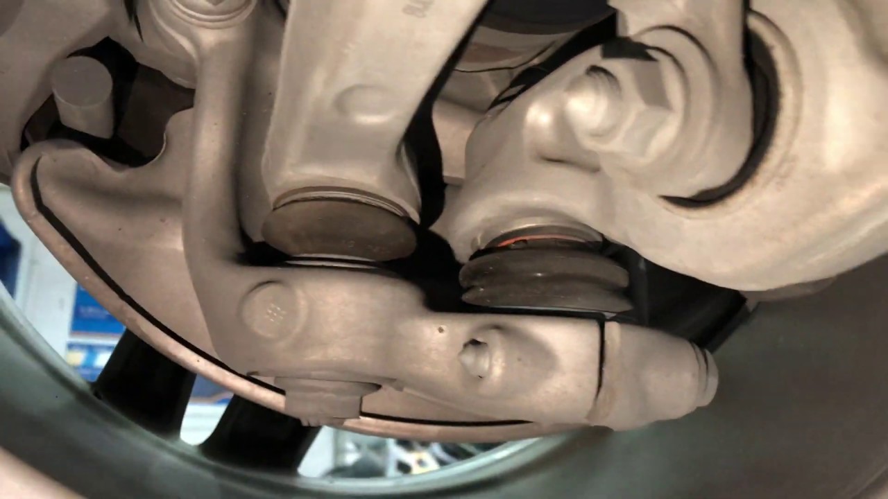 Audi A5 Front Lower Ball Location And Removal YouTube