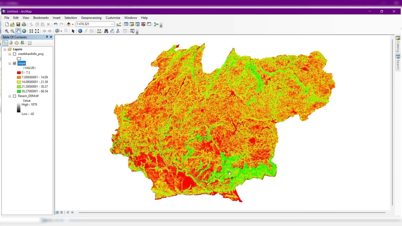 How To Create Slope Aspect Using DEM In Arcmap YouTube How To Create Slope Aspect Using DEM In Arcmap YouTube