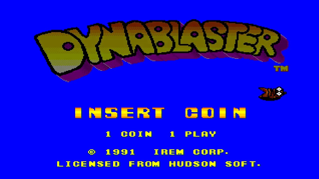 Dyna Blaster (Arcade) playthrough - YouTube