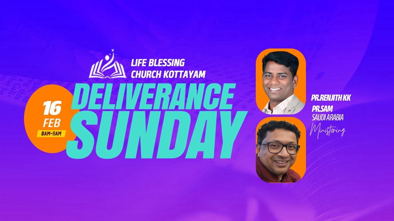 SUNDAY SERVICE | Ministering Pr. SAM SAUDI ARABIA | Pr. K.K. RENJITH ...