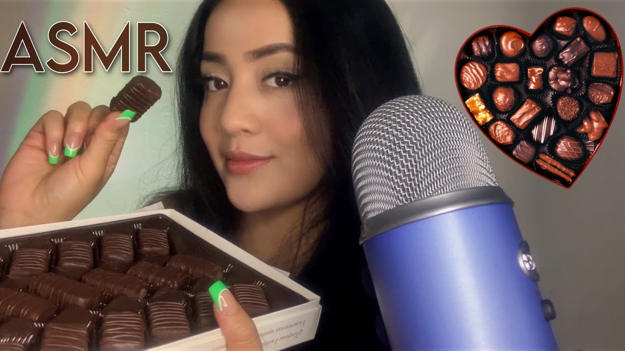 ASMR COMIENDO CHOCOLATES 🤤🍫 EATING SOUNDS. 👄 - YouTube