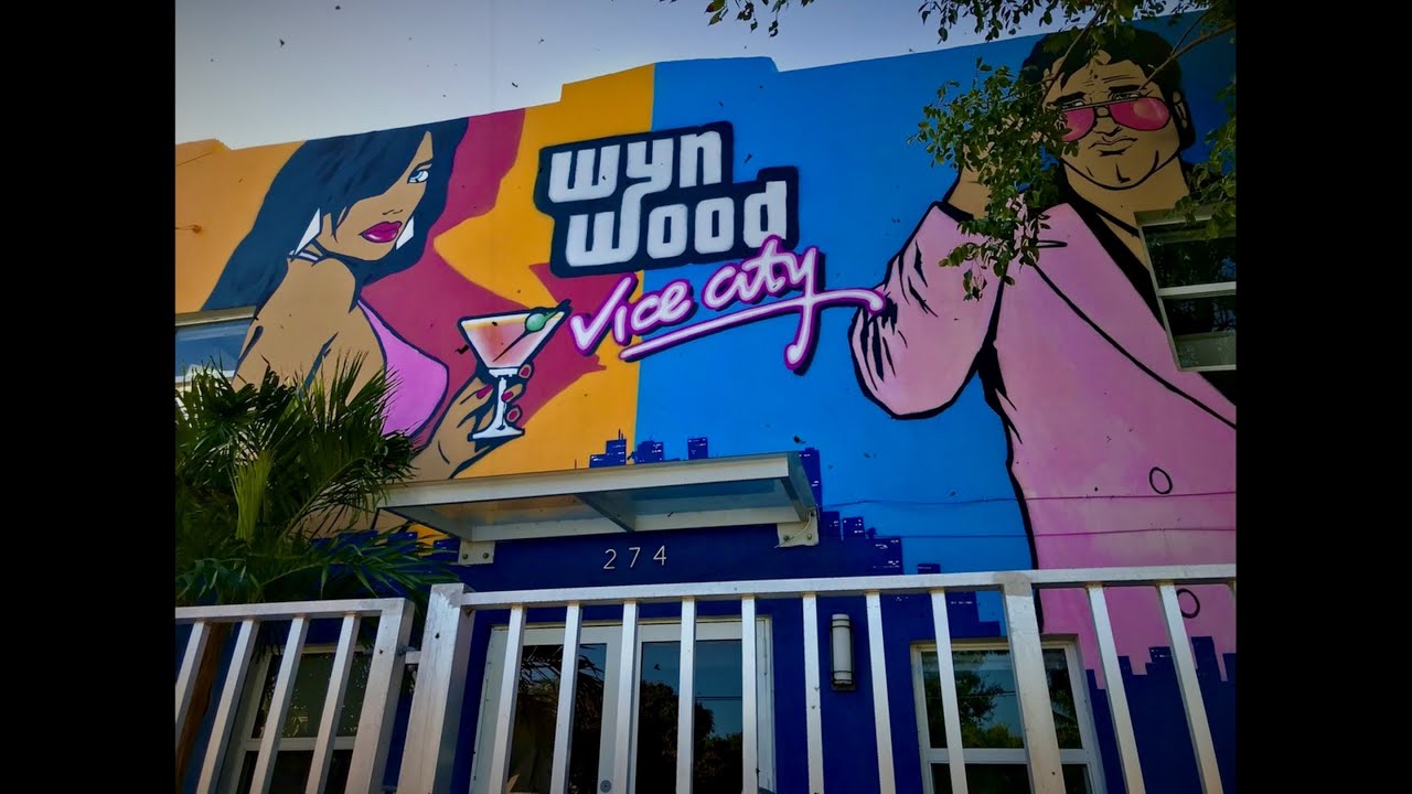 Must Visit Vice City Graffiti Miami Neighborhood: WYNWOOD - YouTube