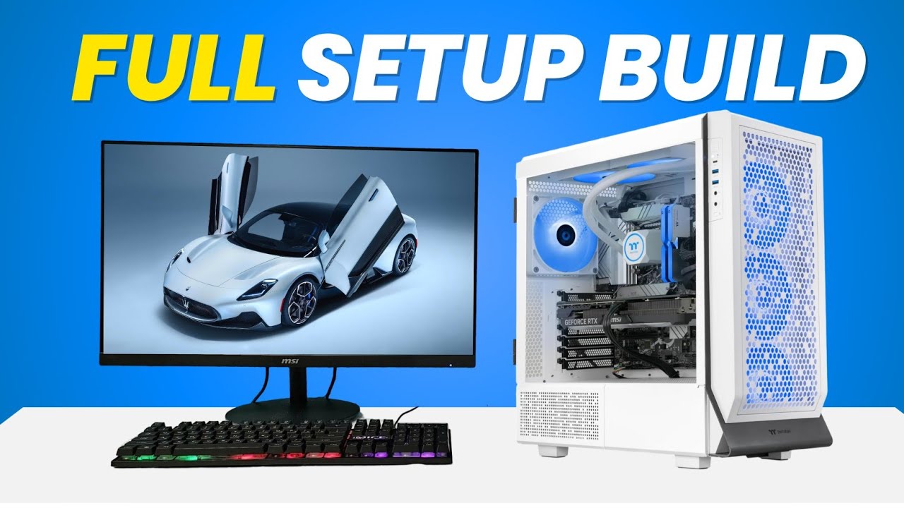 The Ultimate 4K Full Setup🔥 Gaming PC Build 2024! - YouTube