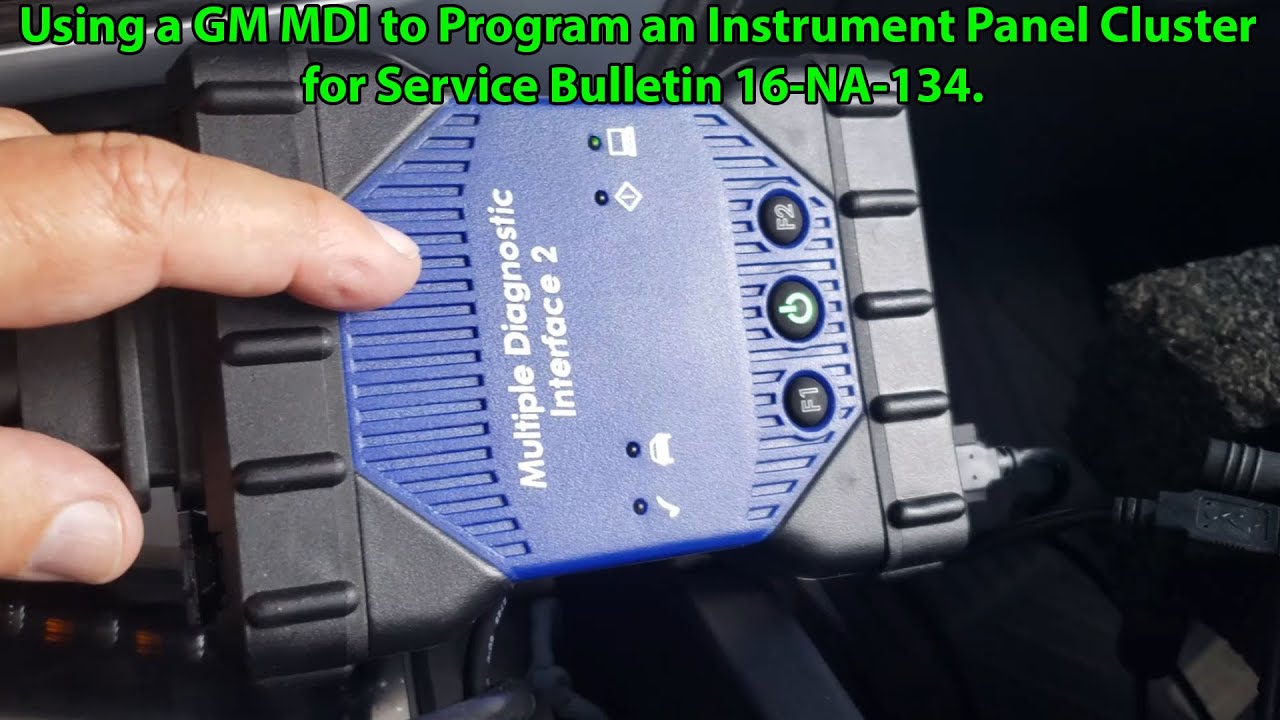 Updating the Software on the IPC of a 2016 GMC Sierra using the GM MDI ...