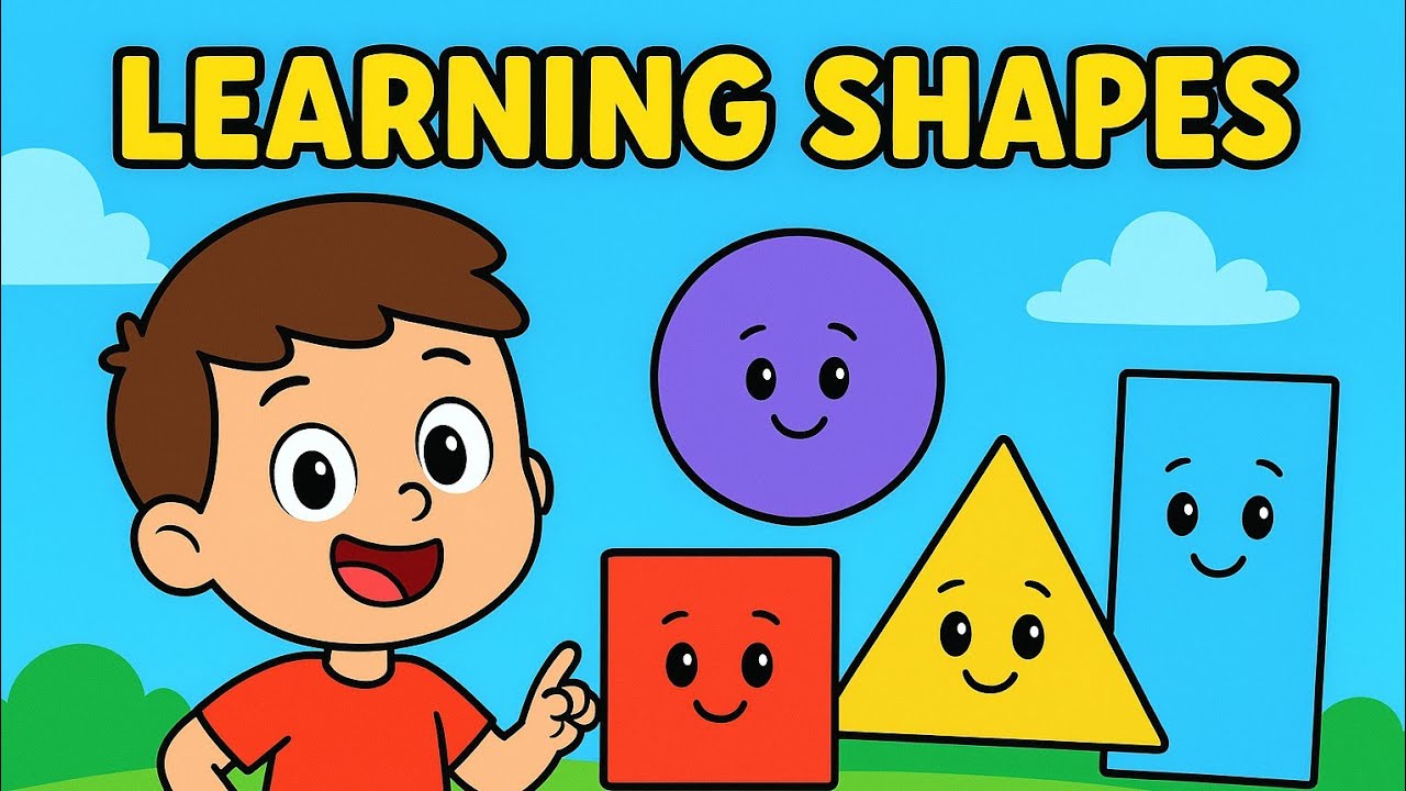 Let's play with shape ️🔵| learning shapes for kid's - YouTube