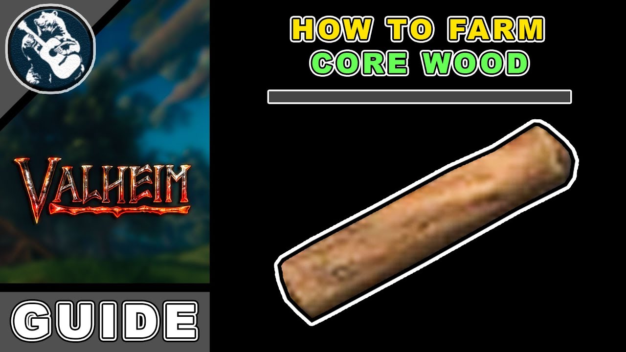 How to Farm Get Core Wood Tutorial in Valheim Farming Beginners Guide ...