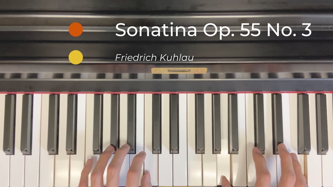 Friedrich Kuhlau — 'Sonatina Op. 55 No. 3' (First Movement) - YouTube