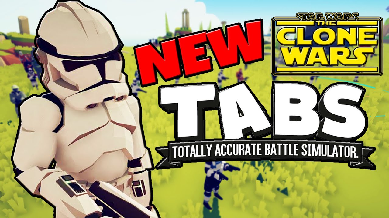 The New TABS CLONE WARS Mod is EPIC! - Totally Accurate Battle ...