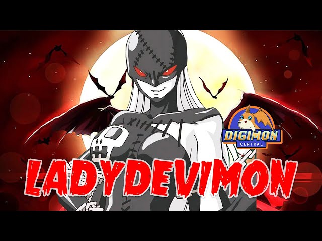 Digimon Ladydevimon Evolution