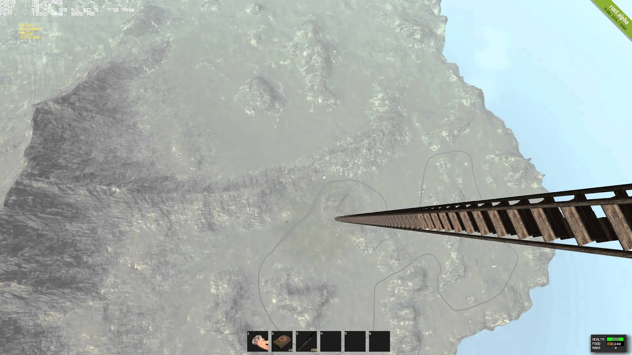 Rust 800+ floor suicide jump/gun battle! - YouTube