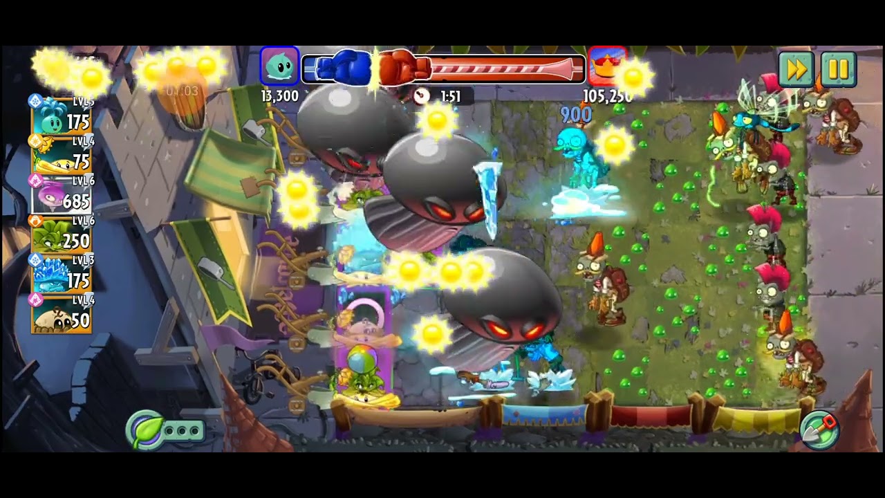 Plants vs Zombies 2 Arena Fight - YouTube