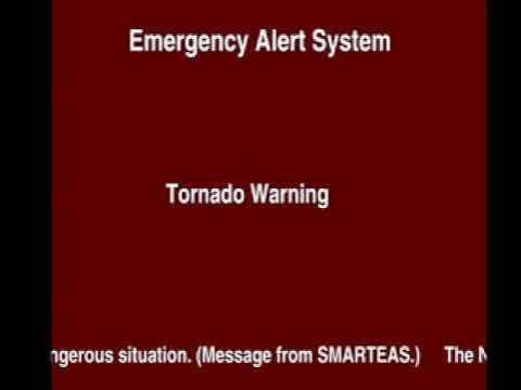(WARNING: VALID TONES) EAS Mock: Tornado Emergency; Minot, ND - YouTube