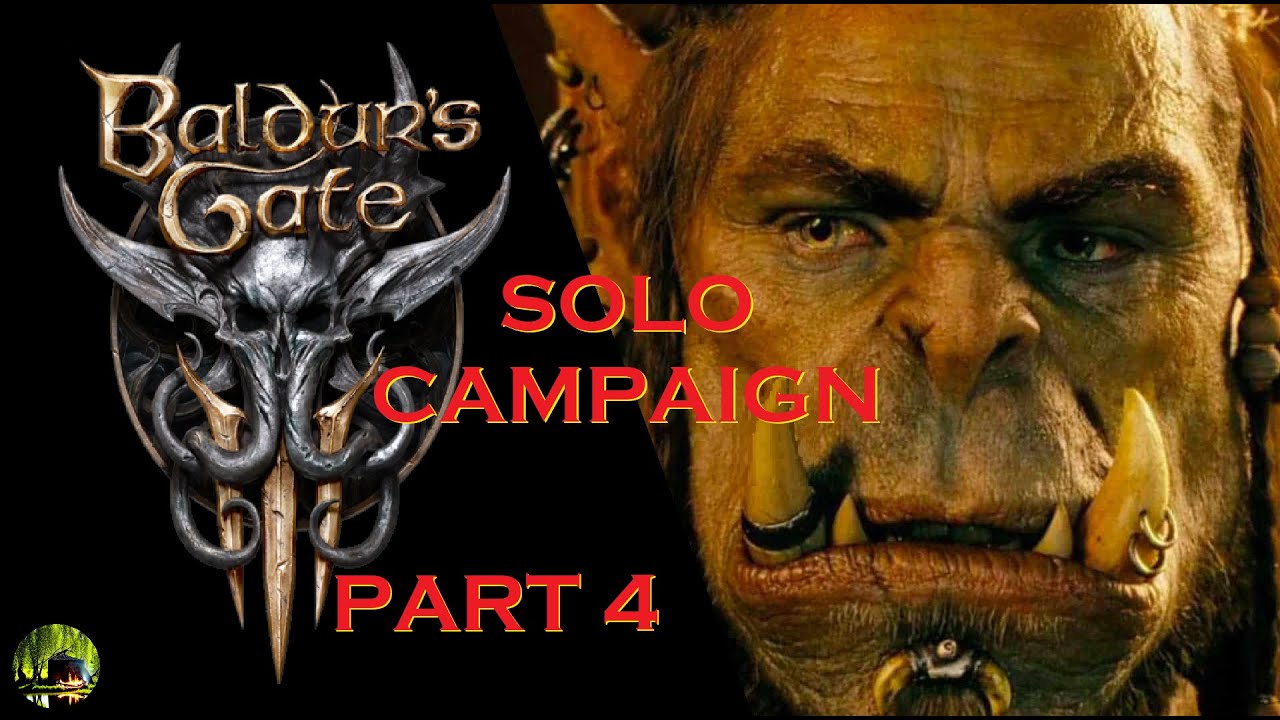 [BG3] Race: Half-Orc Intelligence: 8 - Solo (Full VOD | Part 4) - YouTube