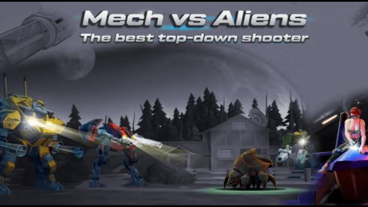 My friends save my life in Zagon planets👽 Mech vs Aliens gameplay for ...