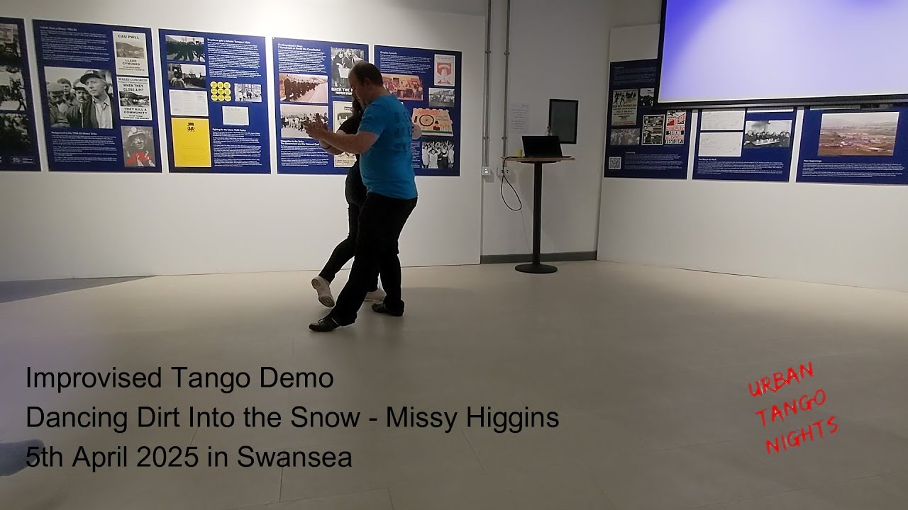 Tango demo from our Tango in a Day, 5th April 2025 to Dancing Dirt Into ...