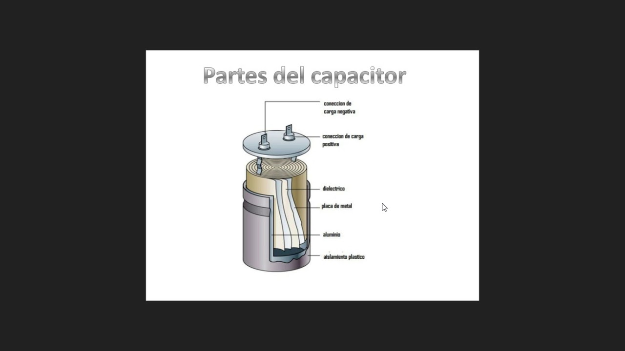 explicacion del capacitor - YouTube