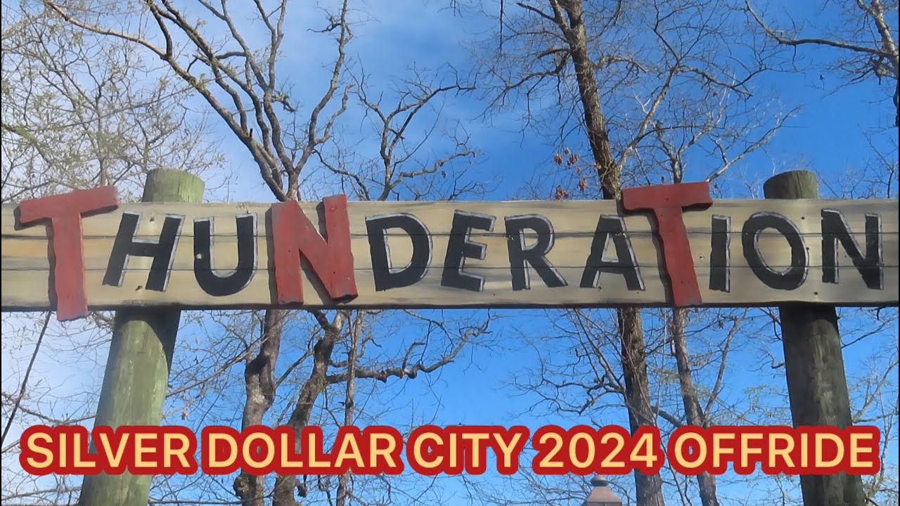 Thunderation Silver Dollar City 2024 Offride (No Copyright) - YouTube