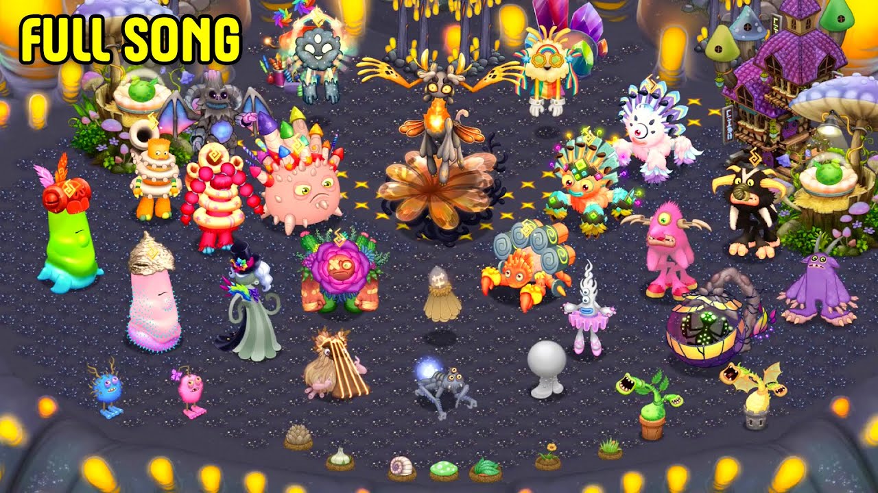 Light Island - Full Song 4.5 + Phosphoran Phlox (My Singing Monsters ...