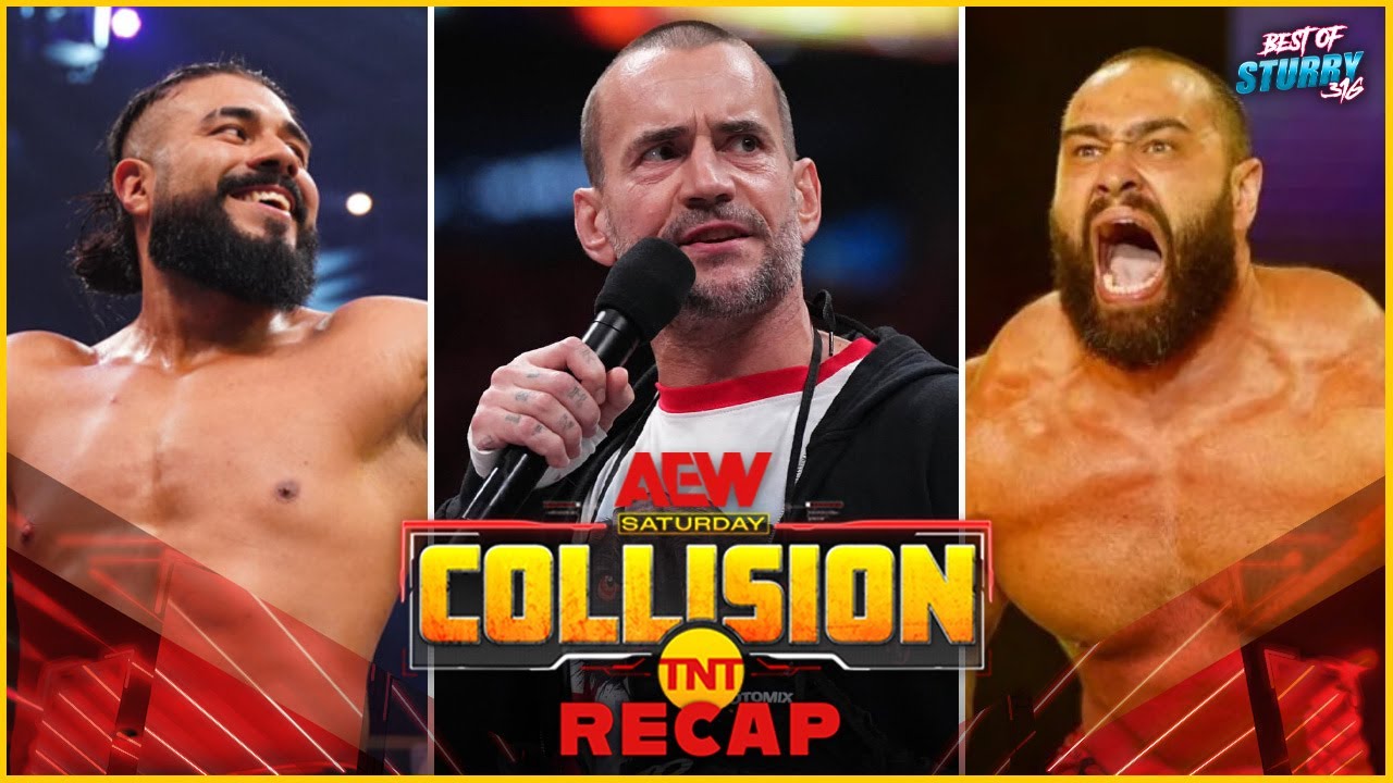 CM PUNK, ANDRADE & MIRO SONT DE RETOUR - AEW Collision Recap du 17 Juin ...