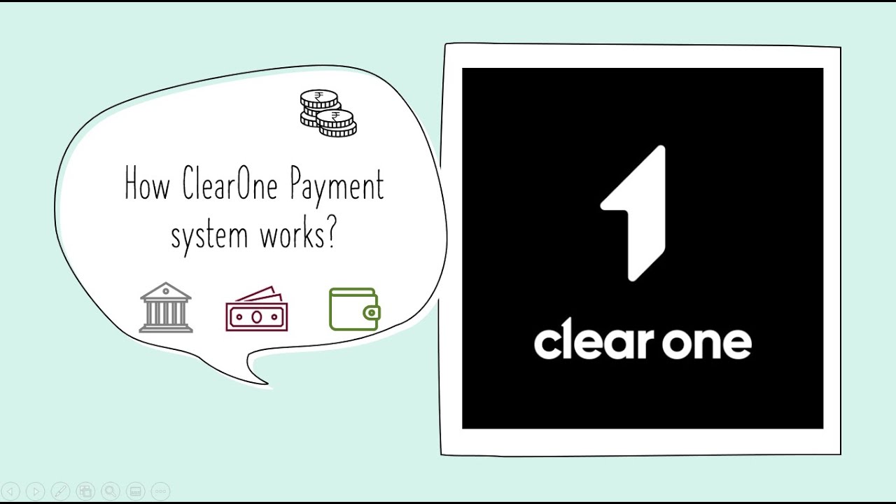 How does ClearOne payment work? - YouTube