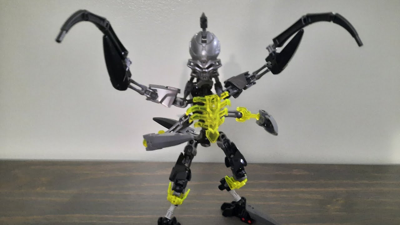 The Skull Snapper Lurks! - CCBS Bionicle Gen 2 inspired MOC - YouTube