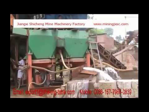 Sawtooth Wave Jig Video - Jiangxi Shicheng Mine Machinery Factory - YouTube