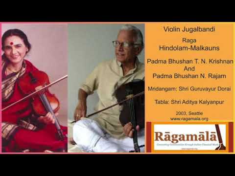 Raga Hindolam - Malkauns (Violin Jugalbandi) - YouTube