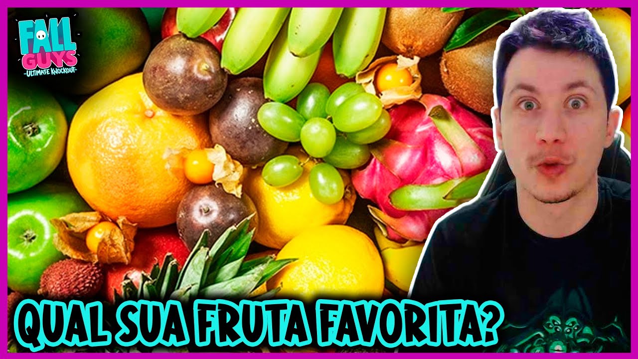 QUAL A SUA FRUTA FAVORITA? | FALL GUYS com os mods - YouTube