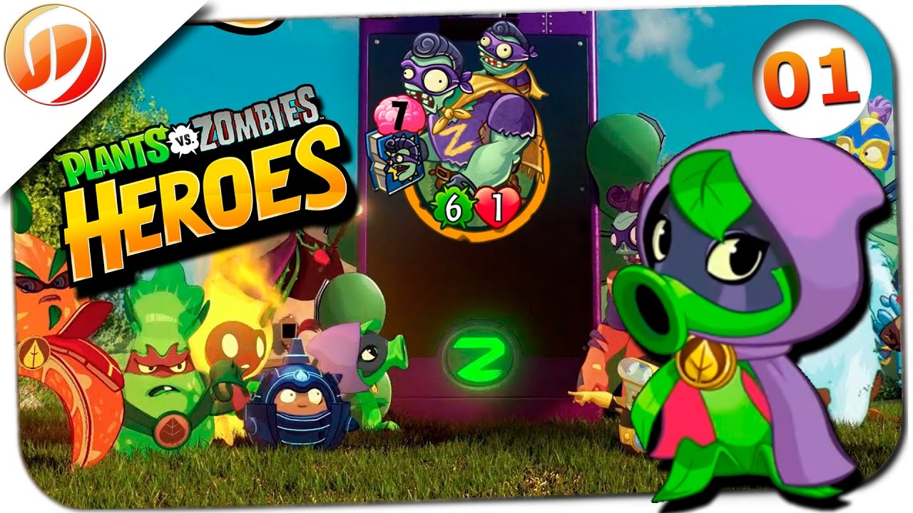 🎮 Plants vs Zombies Heroes 01 Gameplay - Conhecendo o jogo PvZ Heroes 🎮 ...