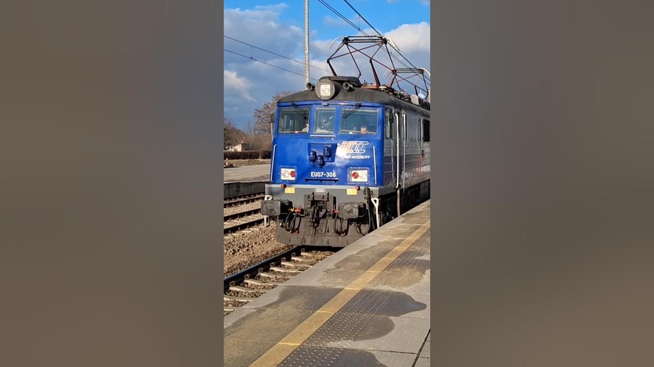 EU07-306 z TLK MAŁOPOLSKA do Krynicy-Zdrój - YouTube