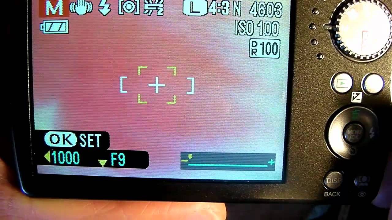 FUJIFILM FINEPIX F200 EXR - Set Shutter Speed Manually - YouTube