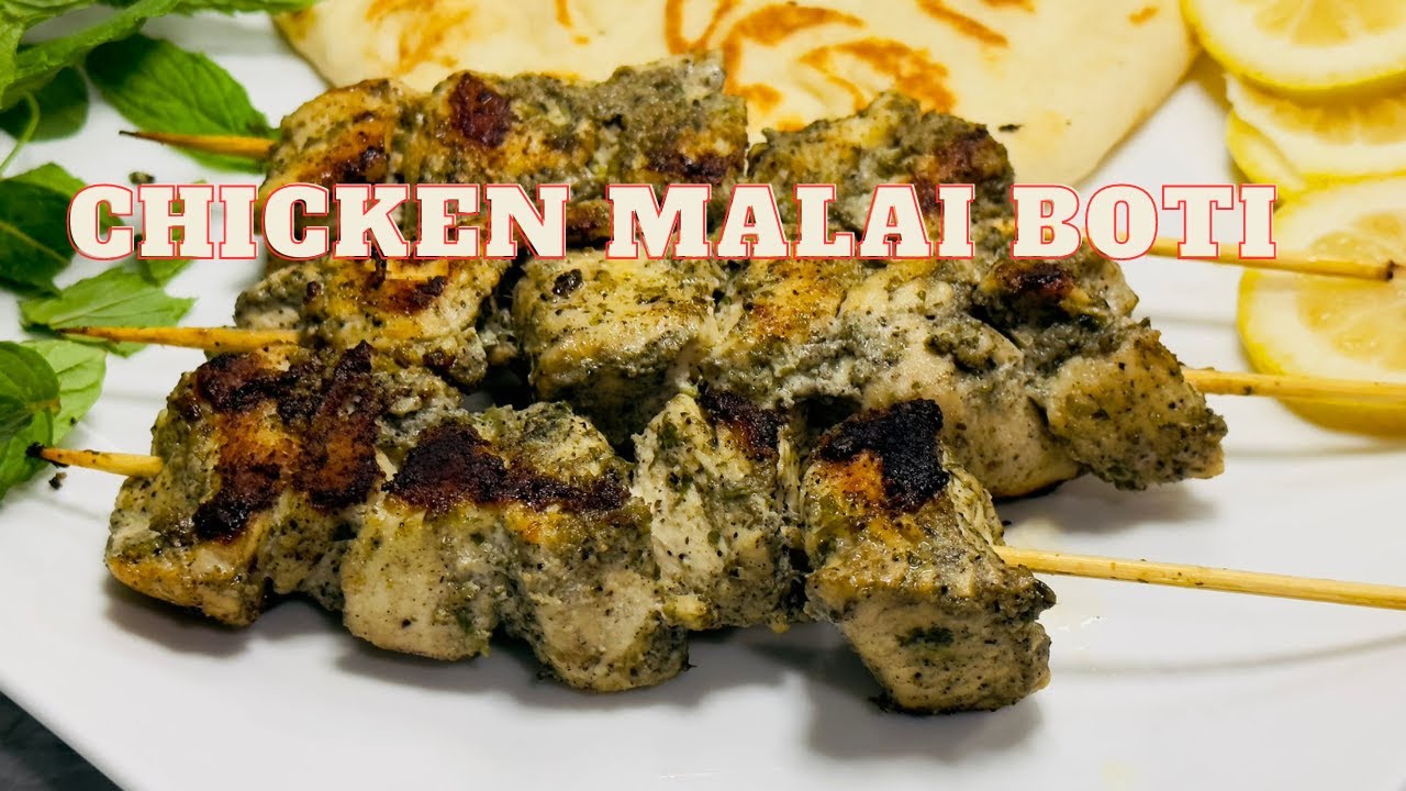 Chicken Malai Boti | easy chicken malai boti recipe | Rabi Vlogs Canada ...