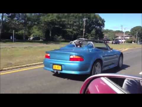 1990 Miata BMW kit Chevy V6 Engine T5 5speed - YouTube