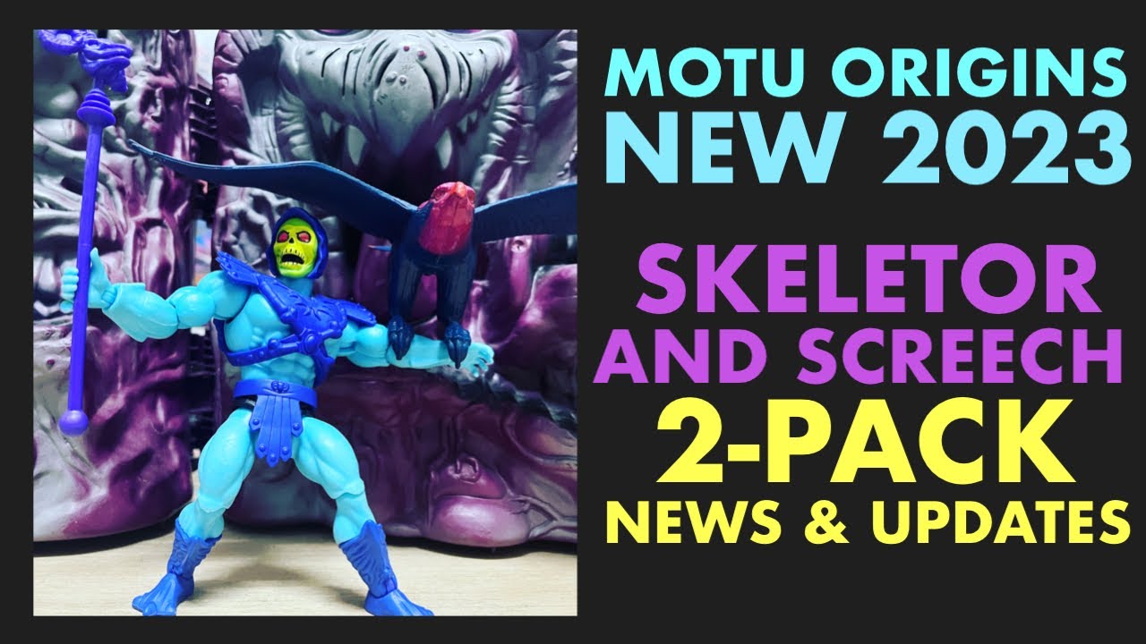 MOTU ORIGINS SKELETOR & SCREECH 2-PACK NEWS…..Plus More! But Another ...