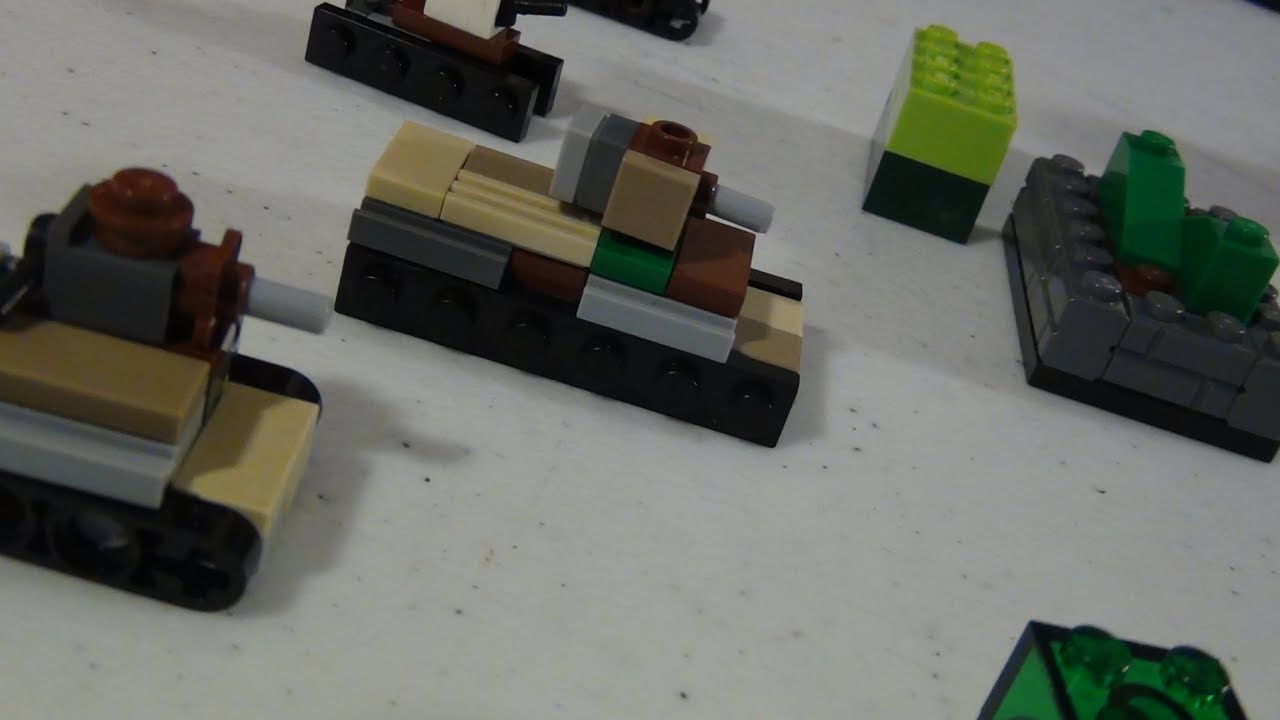 Micro Brick Battle tactics: Session 2, episode 1, light and medium ...