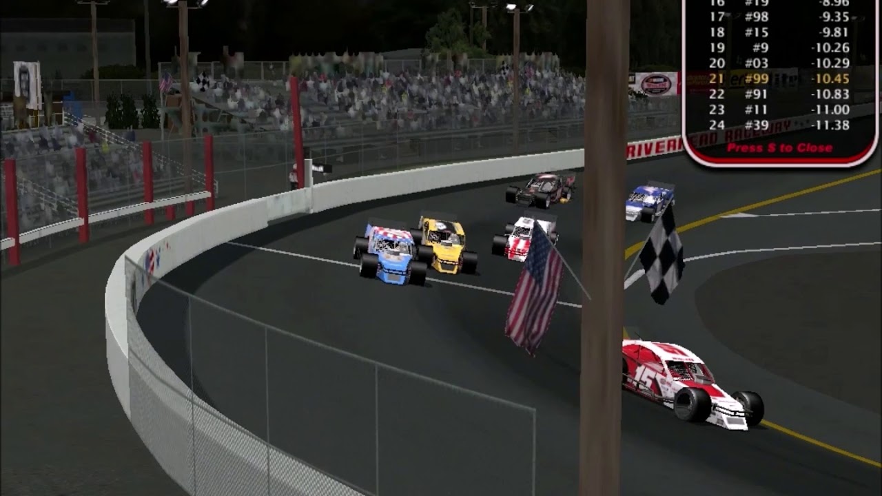 Riverhead Raceway Small town Saturday Night Nascar 2003 - YouTube