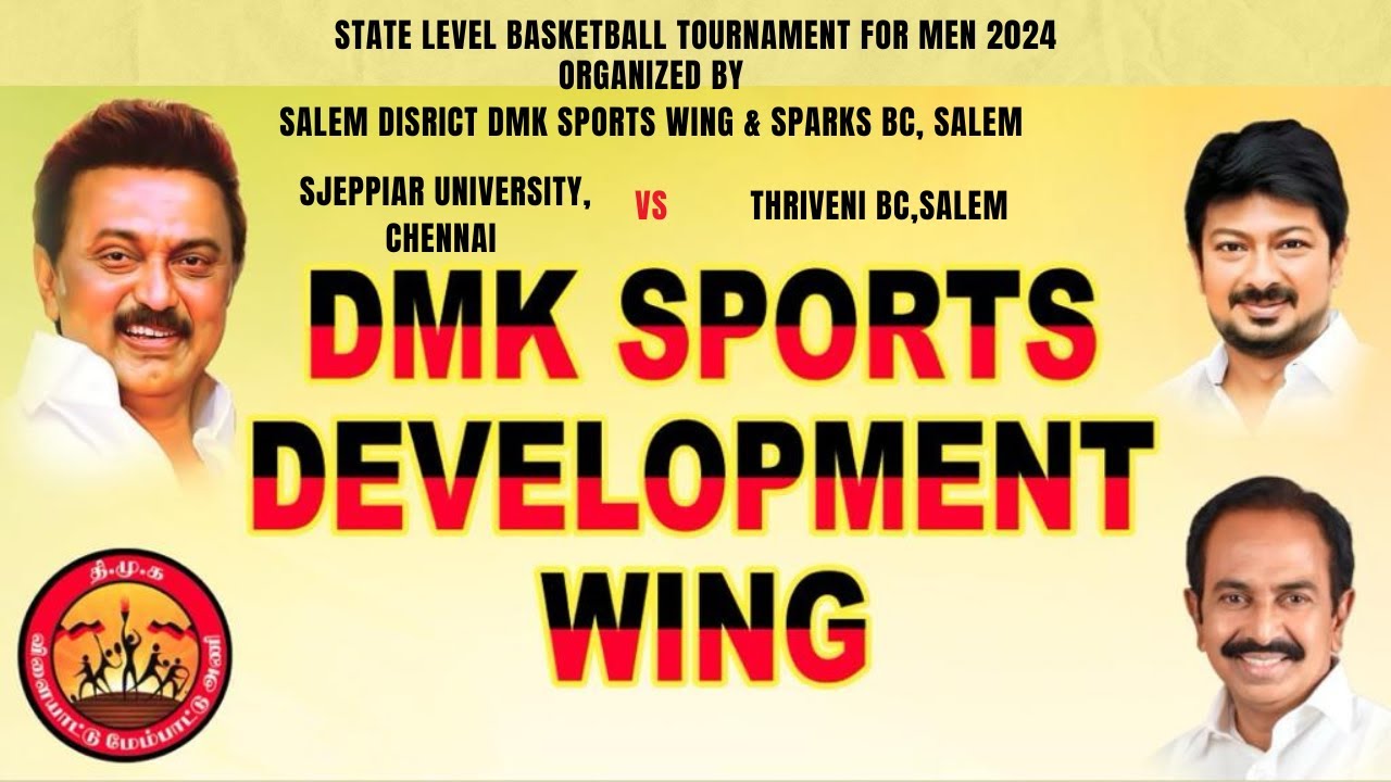 JEPPIAR CHENNAI Vs THRIVENI BC,SALEM |MEN | SALEM DMK SPORTS WING ...